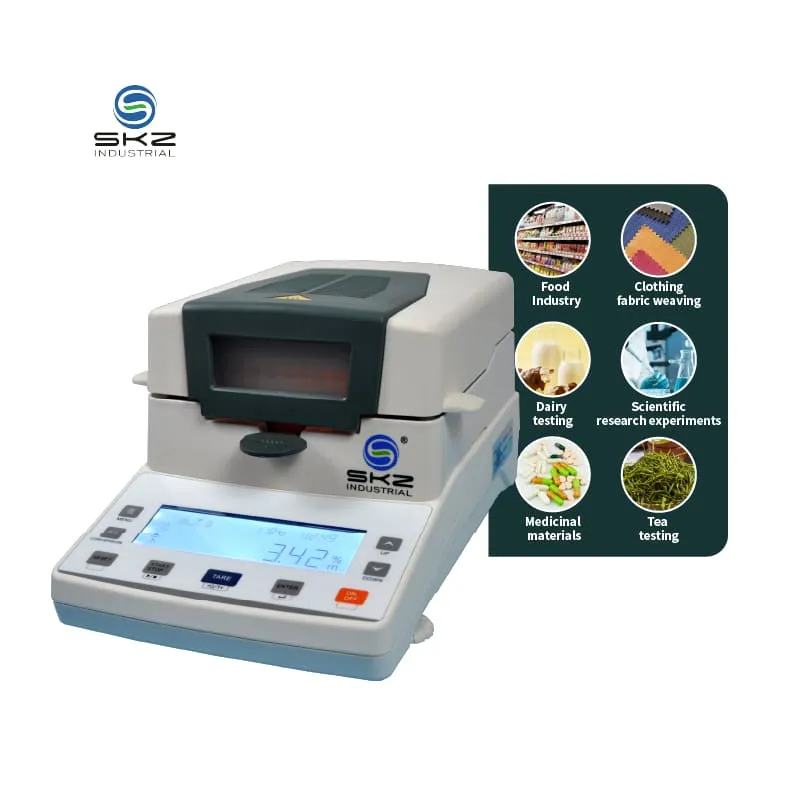 Halogen Moisture Analyzer for Food, Meat, Tobacco & Tea | SKZ111L